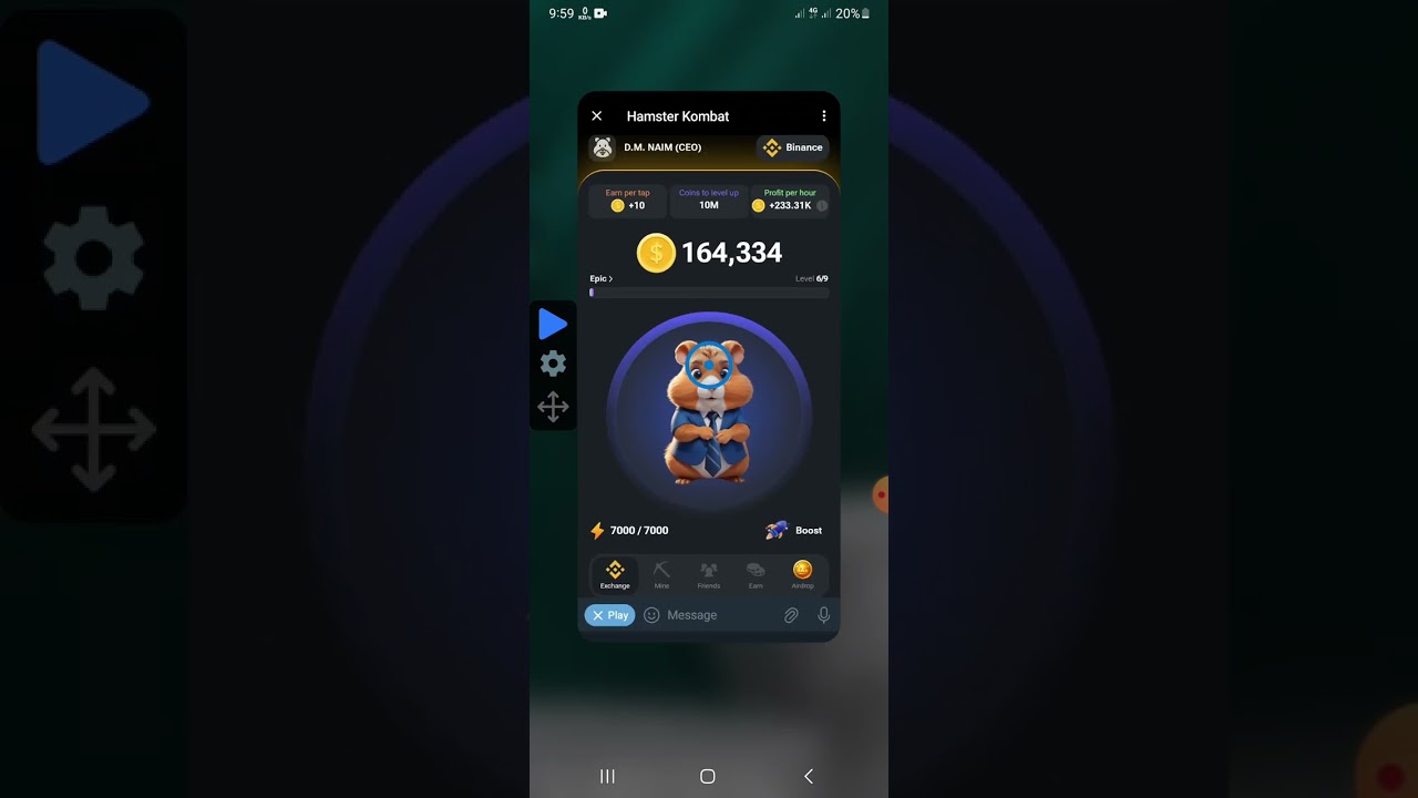 Hamster Kombat Free Mining Guide || Hamster Kombat Mining Withdrawal ...